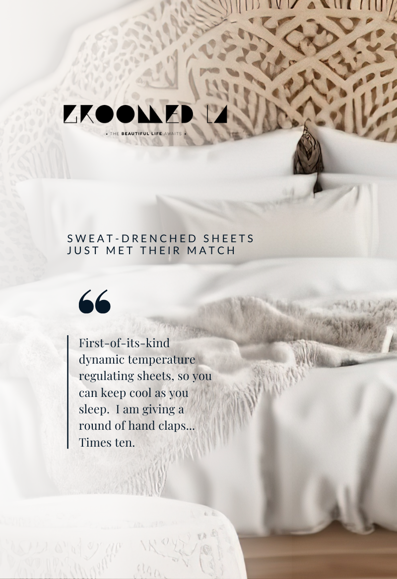 Temperature Regulating Sheets – Lusome Sleep USA